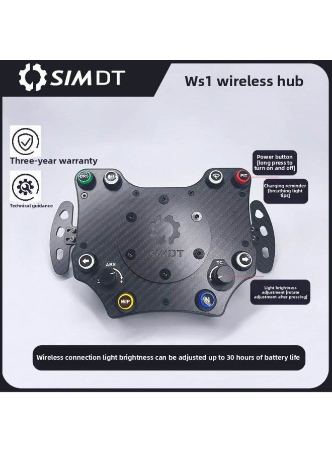 Generic 1 Racing Simulator Steering Wheel Hub Central Control Box ...