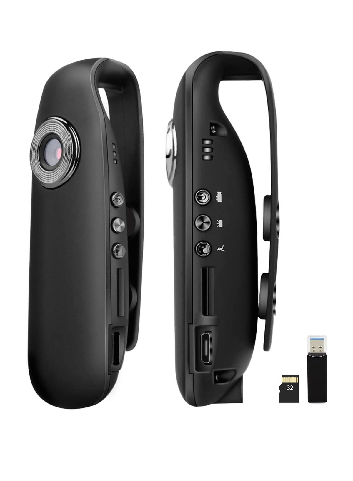 AROAQ Police Body Camera Lightweight and Portable, Spy Camera with ...