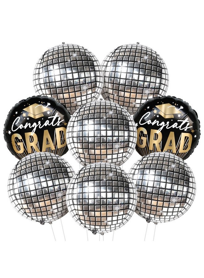 KATCHON KatchOn, Congrats Grad Balloon Set - Big, 18 Inch, Pack of 8 | Congrats Grad Balloons ...