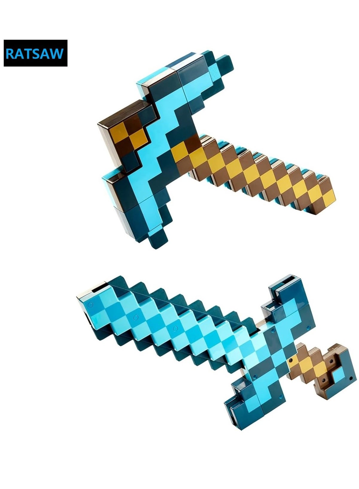 RATSAW Minecraft Transforming Sword and pickaxe | Best Price UAE ...