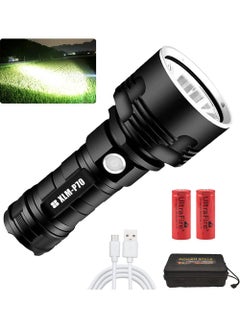 Generic 30000-100000 lumens Rechargeable led Tactical Flashlight，Super ...