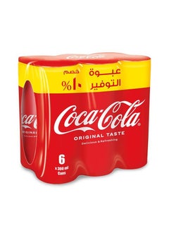 تسوق Coca-Cola وPack Of 6 Cans أونلاين في مصر