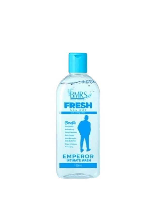 BMRS Fresh All Day Emperor Intimate Wash, Masculine wash with cooling ...