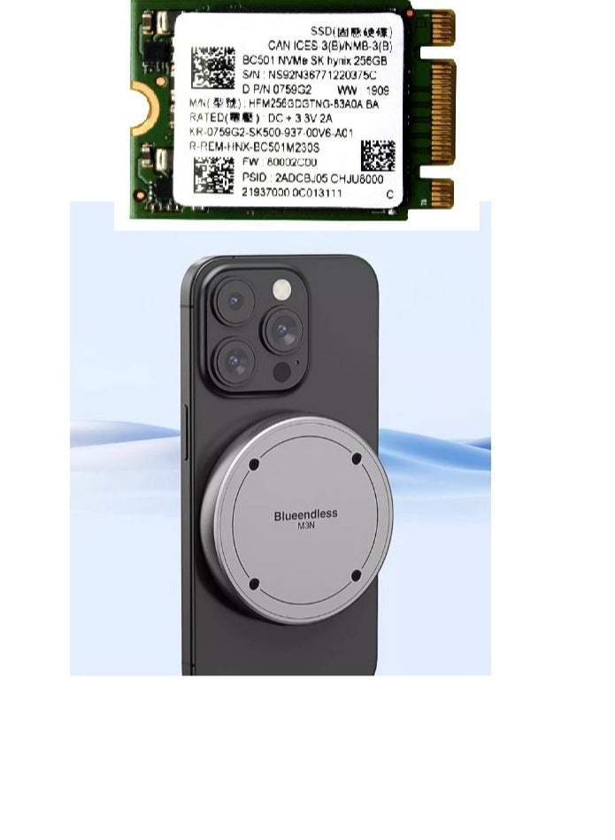 Generic MagSafe Magnetic rack for Type-C Portable SSD, NVMe Internal ...