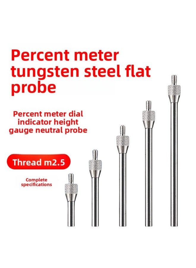 Generic Tungsten Steel Flat Probe Height Gauge Probe 10L-50L Dial ...