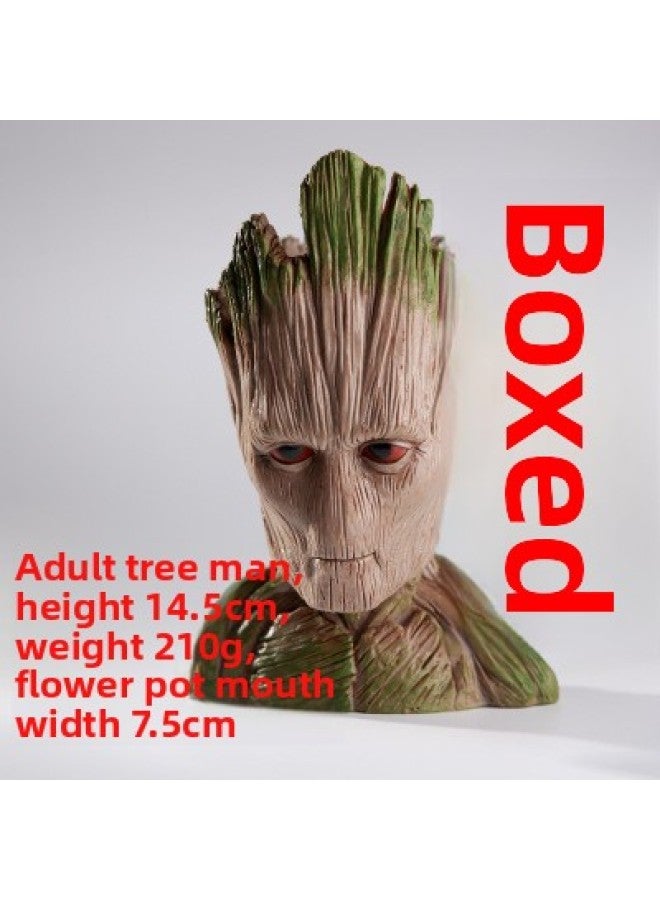 Generic Guardians Of The Galaxy Flower Pot Tree Man Groot Baby Tree Man ...