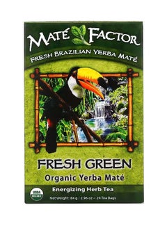 The Mate Factor Fresh Green Organic Yerba Mate, 24 Tea Bags UAE | Dubai ...