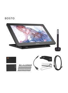 BOSTO 16HDK Portable 15.6 Inch H-IPS LCD Graphics Drawing Tablet Display 8192 Pressure Level ...