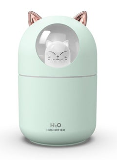 Generic Cat Small Humidifier for Bedroom - 300ml Mini Cool Mist ...