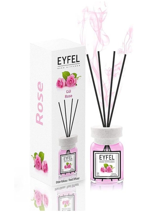 EYFEL Rose Reed Diffuser 120ml | Best Price UAE | Dubai, Abu Dhabi