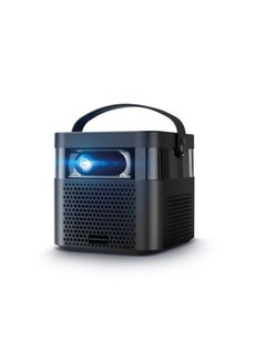 Powerology 4K Portable Projector Built-in 15600mAh Lithium Battery ...