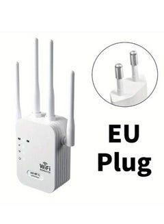Generic EU Plug, WiFi Extender, WiFi Booster 6X Stronger 1200Mbps WiFi ...