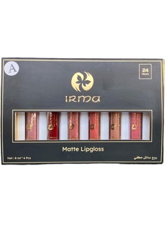 irma Long Lasting Matte Lipgloss 6 Piece KSA | Riyadh, Jeddah