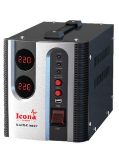 ICONA Icona 1000W Voltage Regulator with Transformer – Step Up/Down ...