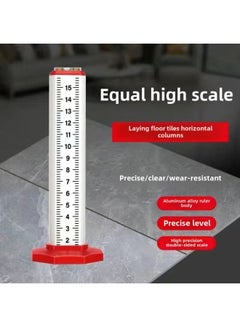 Generic Tile Leveling Ruler Horizontal Bubble Height Ruler Ceiling ...