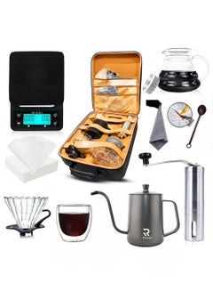 RANK V60 Set 10 Piece Coffee Drip Set With Tool Bag | Best Price KSA ...