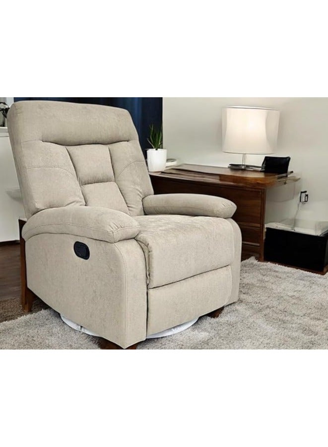 Multi Home Furniture Best Single Recliner 360 Sofa MH-03843 FABRIC ...
