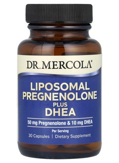 Dr. Mercola Liposomal Pregnenolone Plus DHEA 30 Capsules KSA | Riyadh, Jeddah