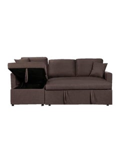 MAF furniture Maf Diwan Sofa Cum Bed With Cushions L-Shaped Storage ...