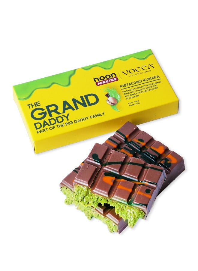 Buy The Big Daddy (Grand Daddy) Pistachio Kunafa Filled Chocolate Bar ...