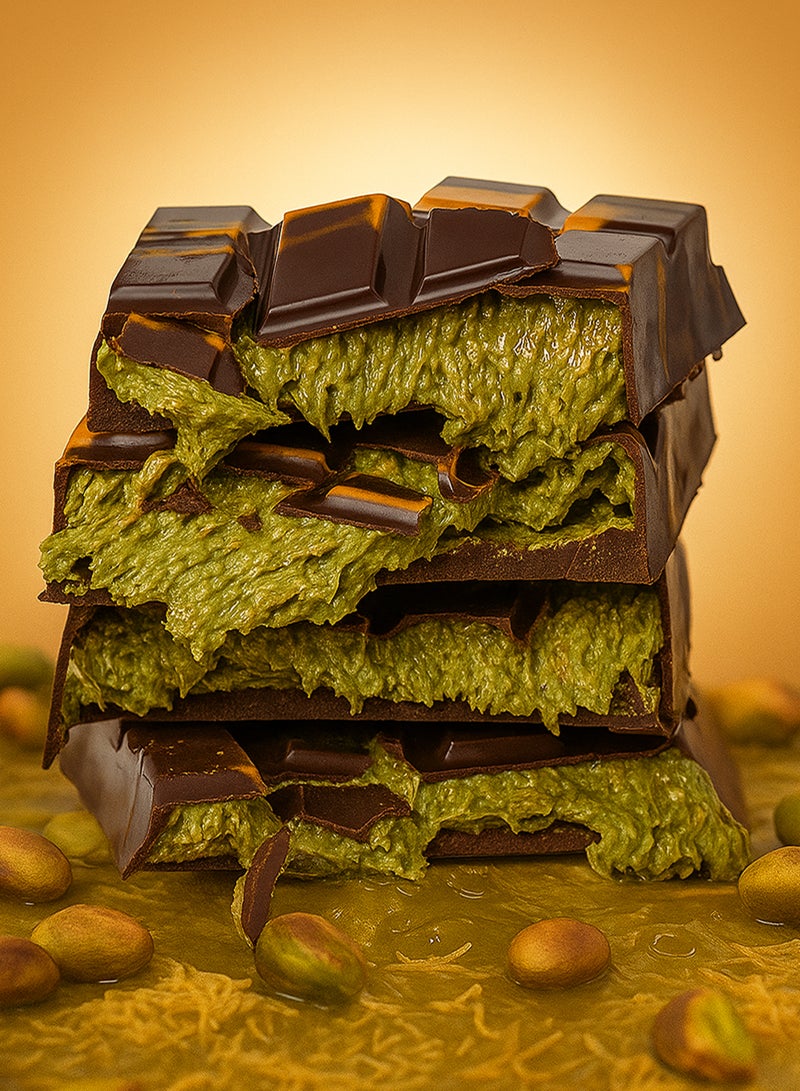 Buy The Big Daddy (Grand Daddy) Pistachio Kunafa Filled Chocolate Bar ...