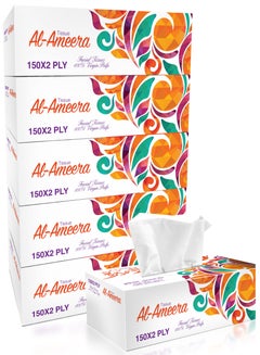 AL AMEERA Al Ameera, Facial Tissue box 150 Sheets, 2 Ply Tissues ...
