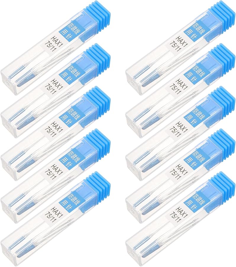 Generic BEBEMOKO 10 Pack Professional Sewing Machine Needles Ballpoint ...