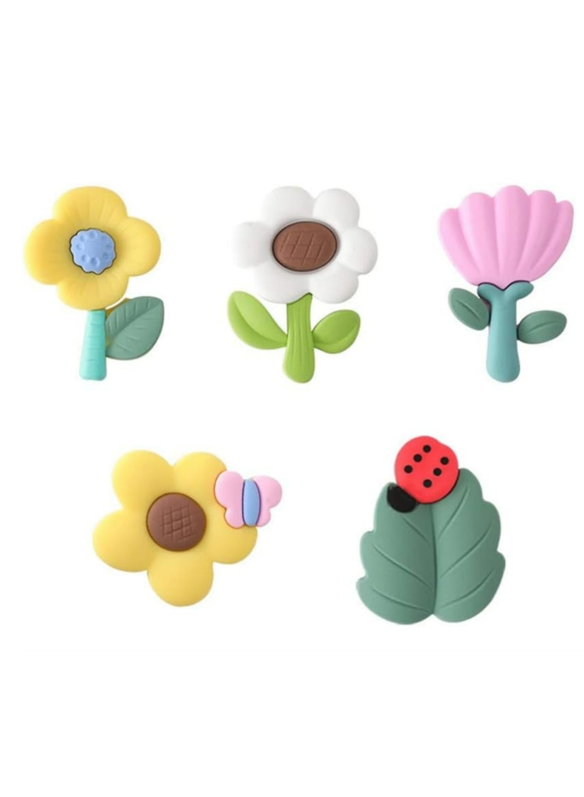Generic Cute Flower Fridge Magnets Set, Whiteboard Magnets, Fridge ...