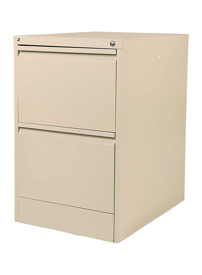 RIGID RIGID Vertical Steel Filing Cabinet with 2 Drawers for A4/Letter ...