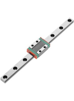silvercnc Linear Guide Rail, 9mm LML9B Miniature Linear Rail Guide with Bearing Steel Rail Block ...