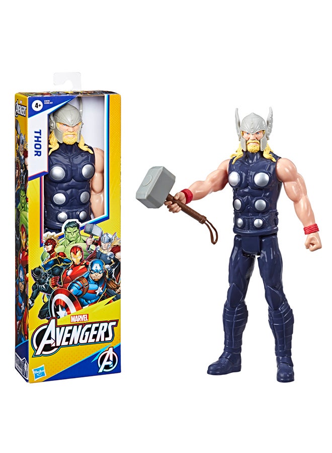 MARVEL Marvel Avengers Titan Hero Series Blast Gear Thor Action Figure ...