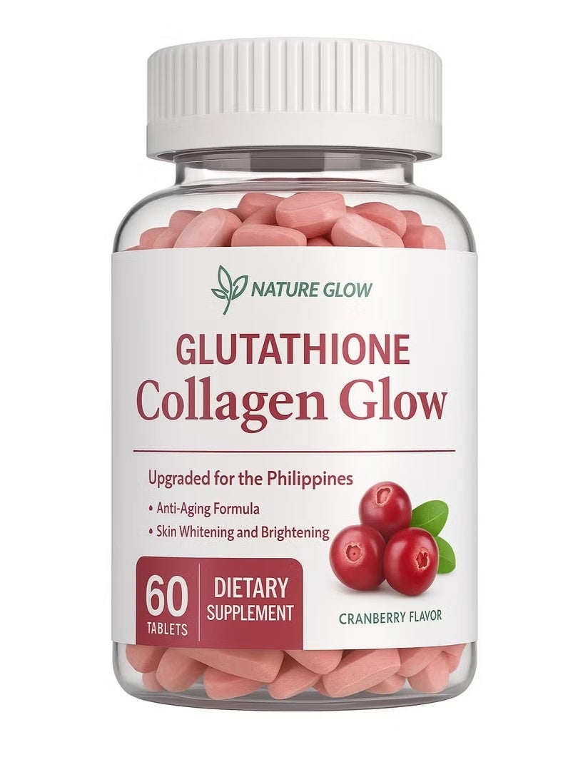 NATURE GLOW Nature Glow Glutathione Collagen Glow | 60 Tablets ...