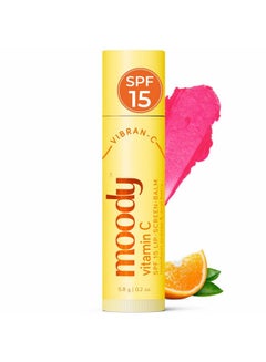 Moody Vitamin C Spf 15 Tinted Lip Balm, Baby Pink, 5.8Gm KSA | Riyadh, Jeddah