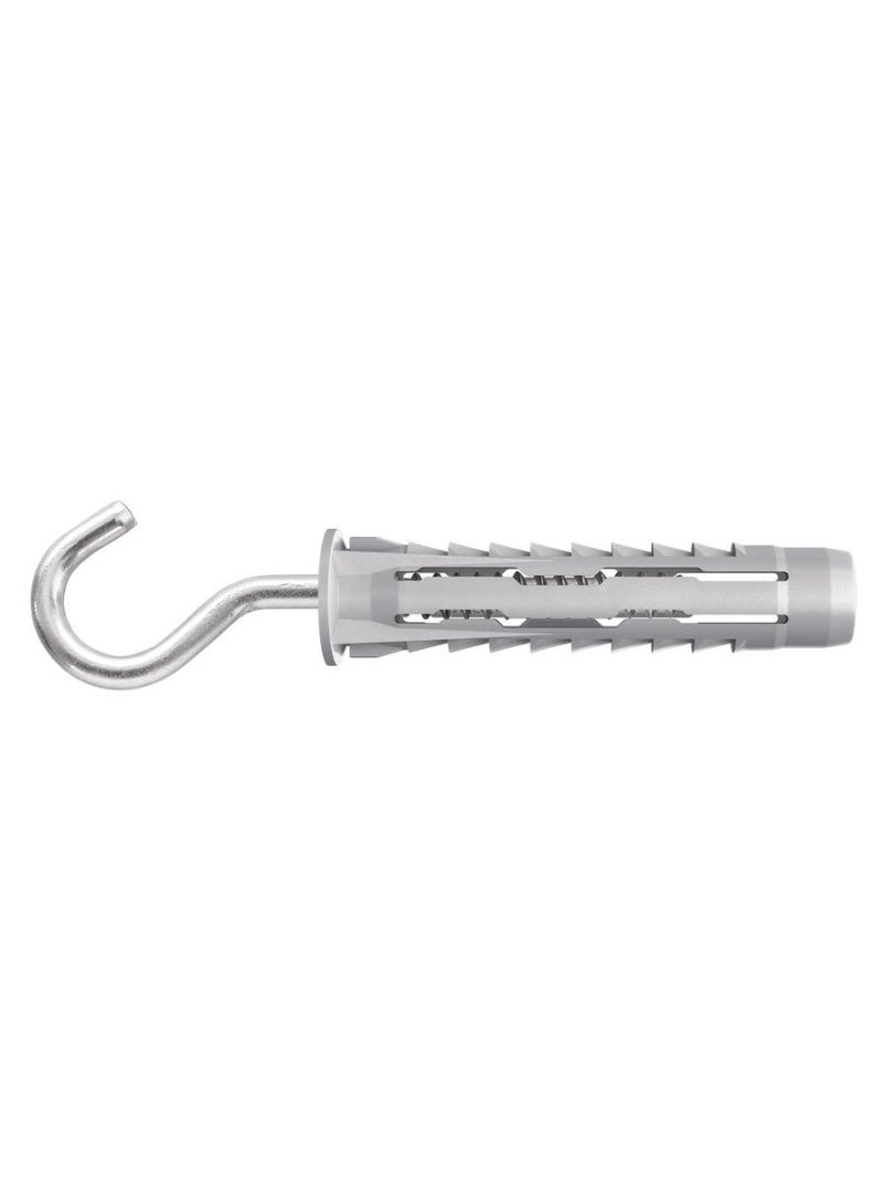 ACE Diall Nylon And Steel Universal Wall Plug And S-Hook Pack 8 x 40mm ...