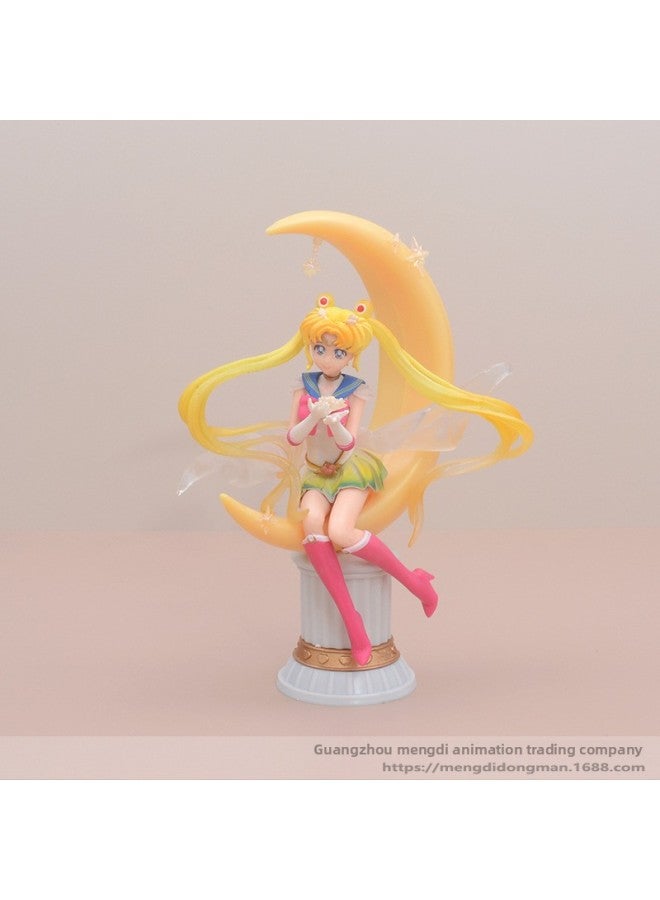 Generic Pretty Girl Warrior Moon Hare Sailor Moon Zero Hand-made Cake ...