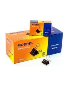 MODEST Modest Binder Clips (19mm) Set of 12 Box | Best Price UAE ...