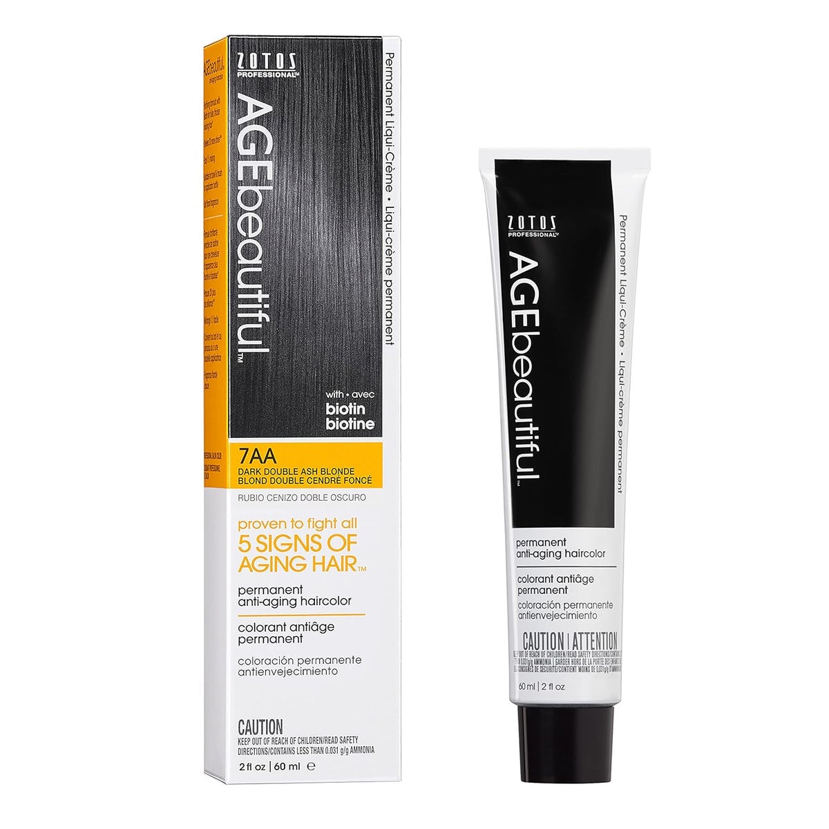 AGE beautiful AGE beautiful Permanent Hair Color Dye Liqui Creme | 100% ...