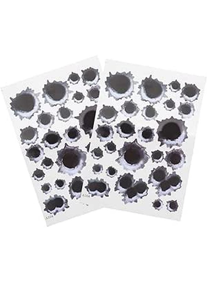 Generic 2Pcs Waterproof Car Scratch Cover Stickers For Bumper And Side ...