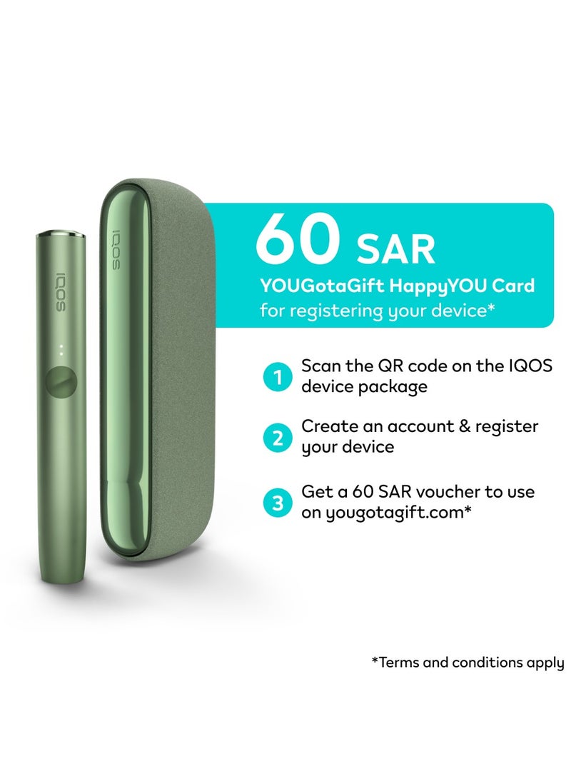 Buy IQOS Iluma One System Moss Green Online | 15 Minutes Instant ...