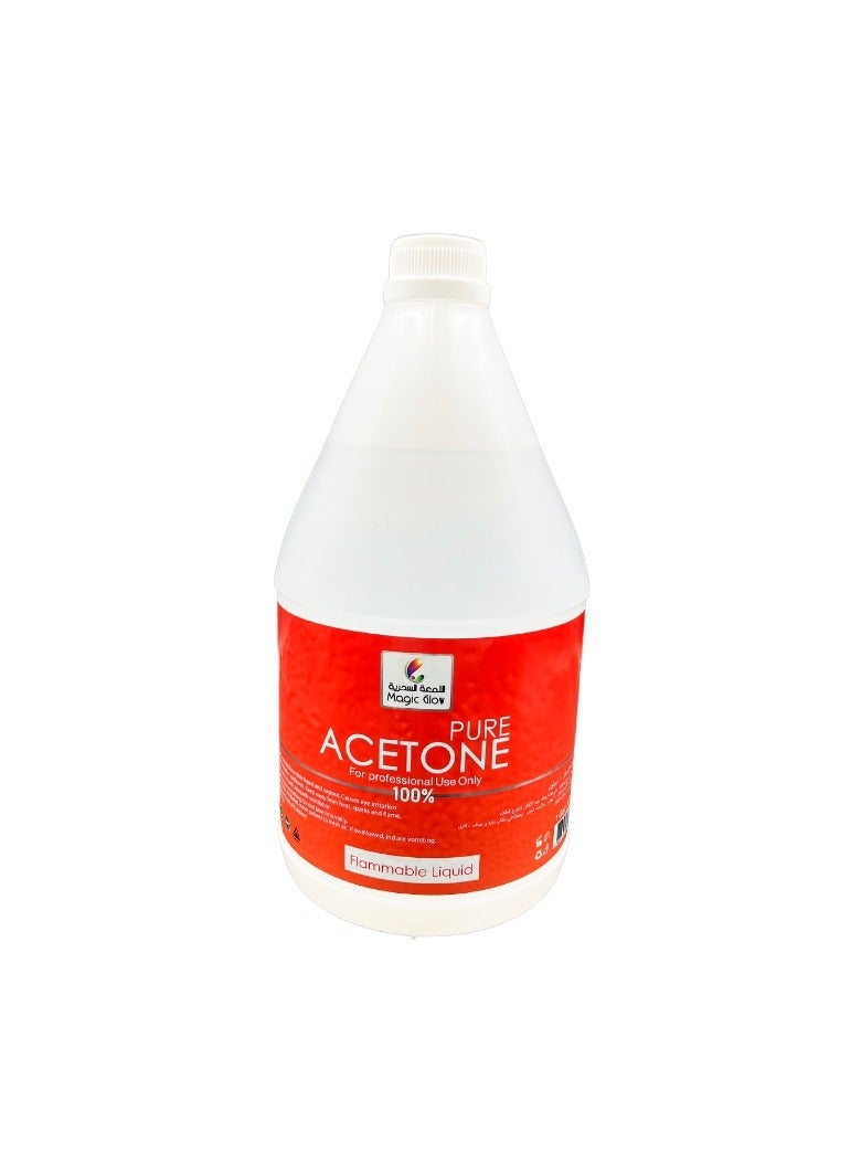 Magic Glow 100% Pure Acetone 1 Gallon | Best Price UAE | Dubai, Abu Dhabi