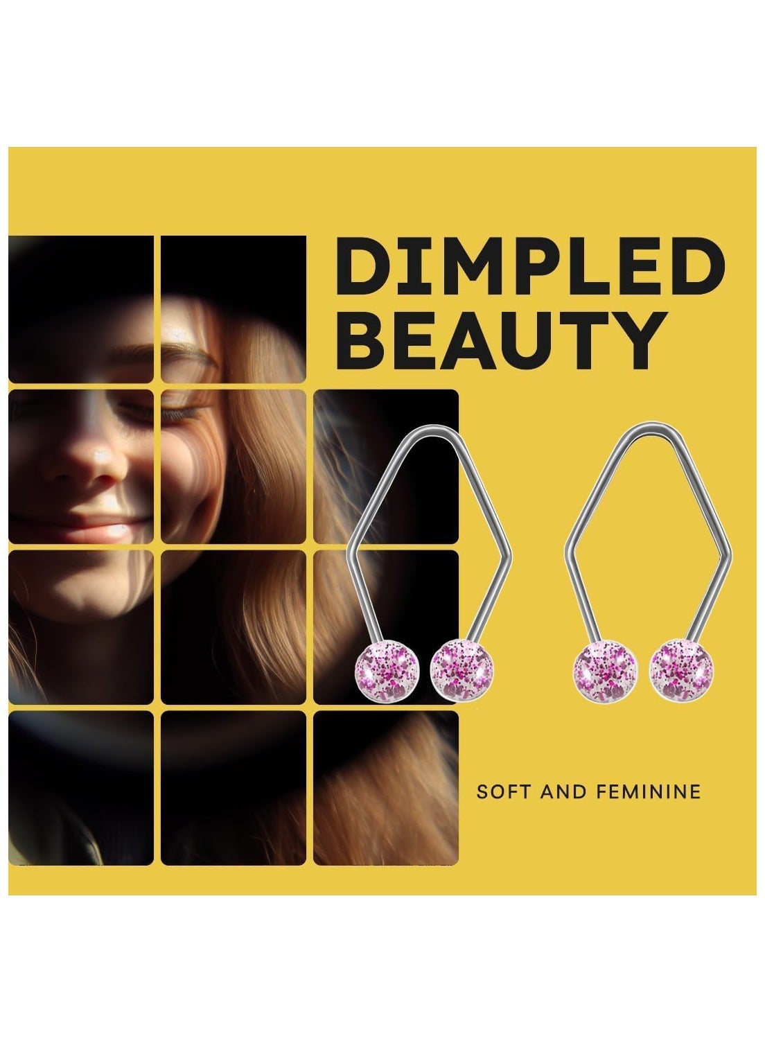 ELIKLIV 2-piece purple dimple extrusion dimple device without piercing ...