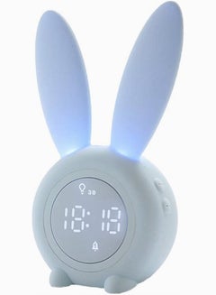 SYOSI Blue Rabbit Alarm Clock, SYOSI Luminous Rabbit Alarm Clock ...