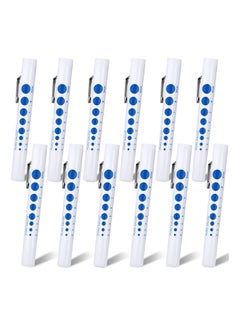 Generic 12 Pack Disposable Pen Lights for Nurses with Pupil Gauge and ...