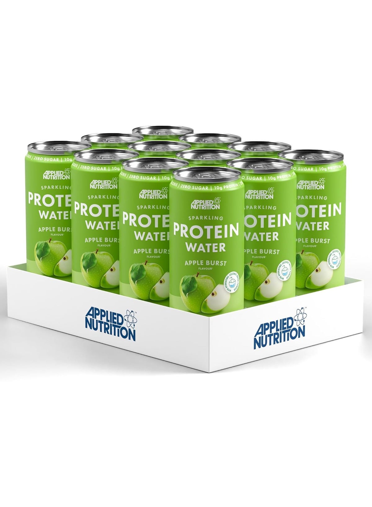 Applied Nutrition Sparkling Protein Water - Apple Burst - (12 Pack ...