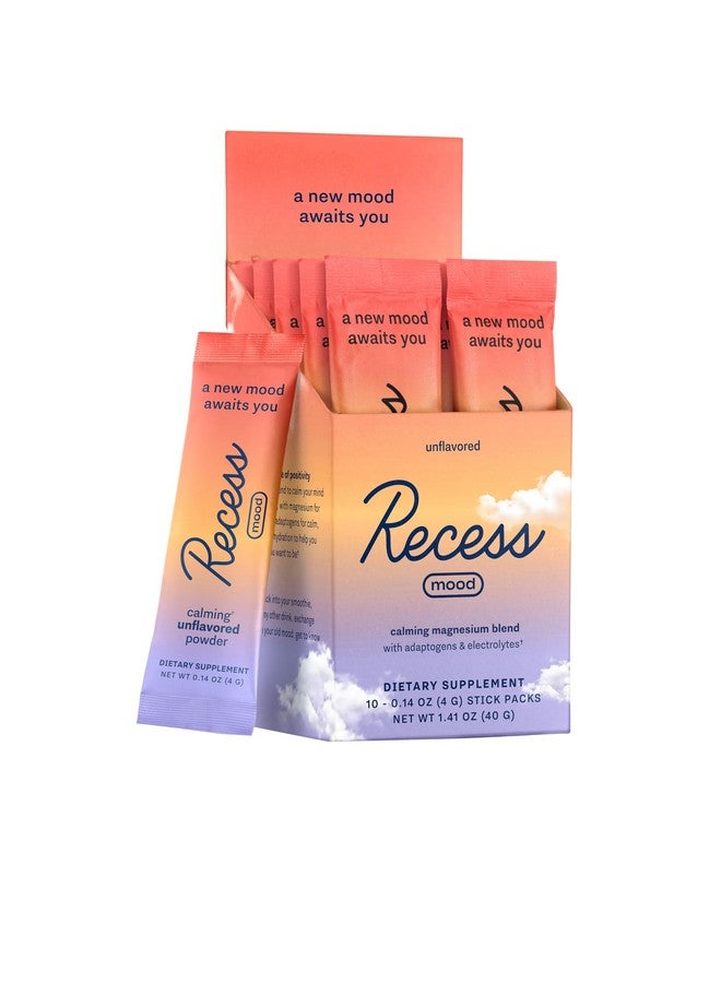 RECESS Mood Powder, Calming Magnesium L-Threonate Blend With Passion ...