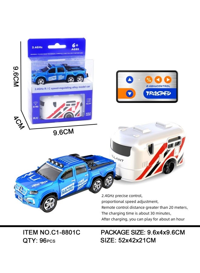 Mini Remote Control Car Toy 2.4G With Light Adjustable Speed With ...