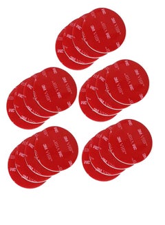 Generic 20-Piece 3M Round Double Sided Adhesive Mounting Tape KSA ...