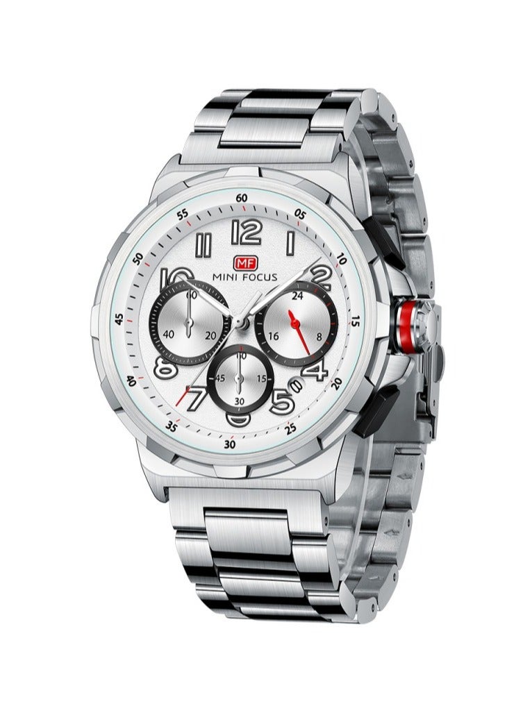 MINI FOCUS Mini Focus Watch, MF0492G.01 , Men - Silver | Best Price ...