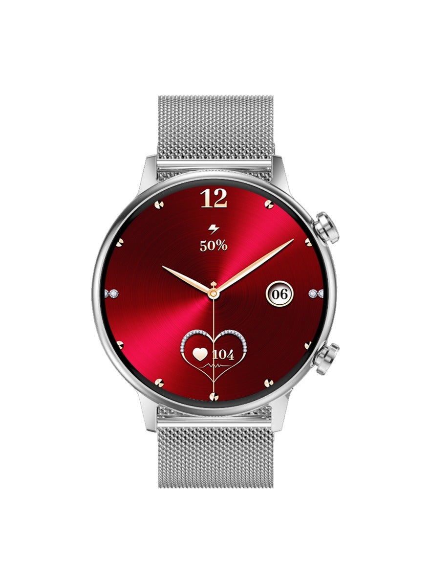 G-Tab Gtab GT9 princess edition ladies smart watch with 1.1 inch round ...