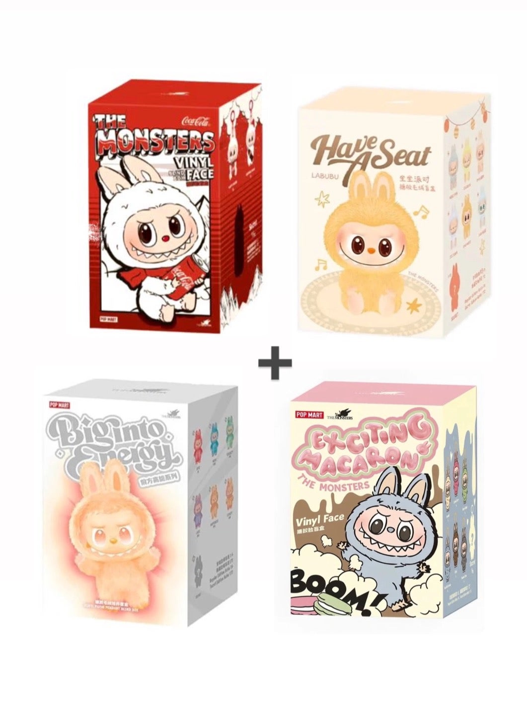 LABUBU The Complete Labubu Generations Collection - 4 Iconic Figures ...